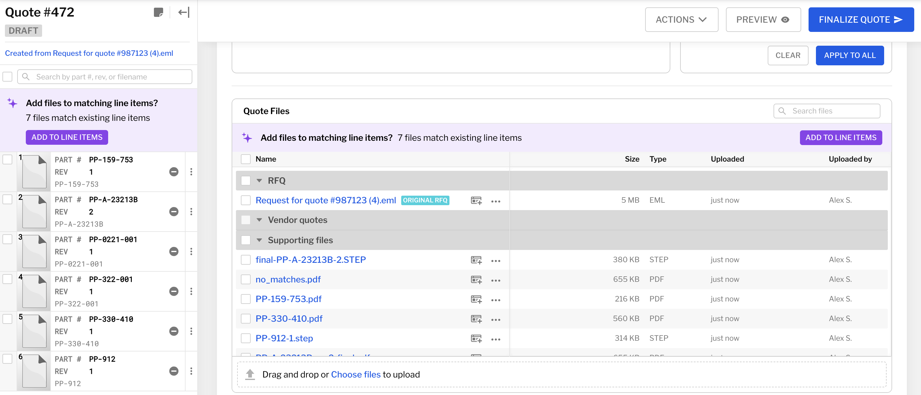 Paperless Parts Knowledge Base