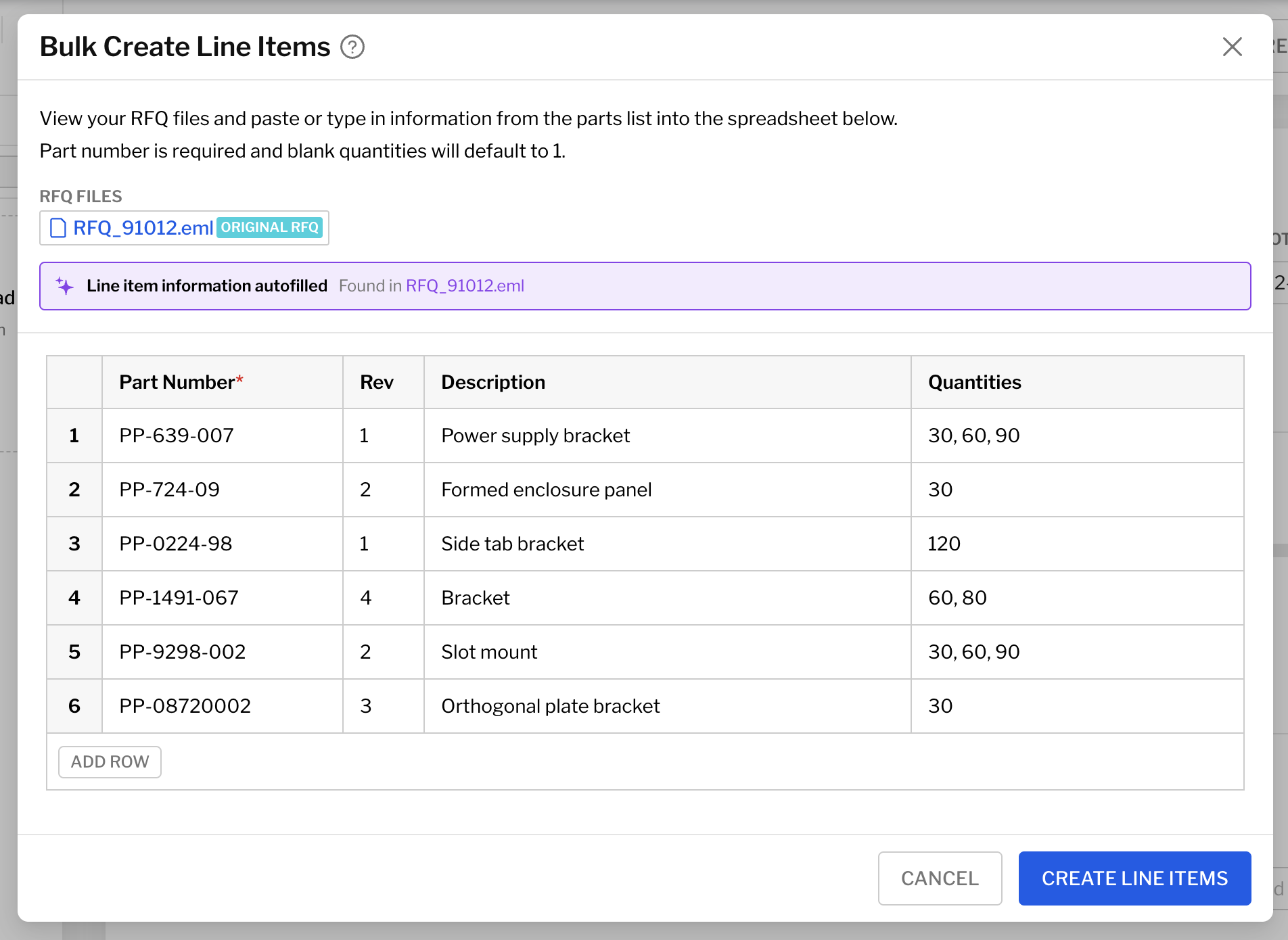 Paperless Parts Knowledge Base