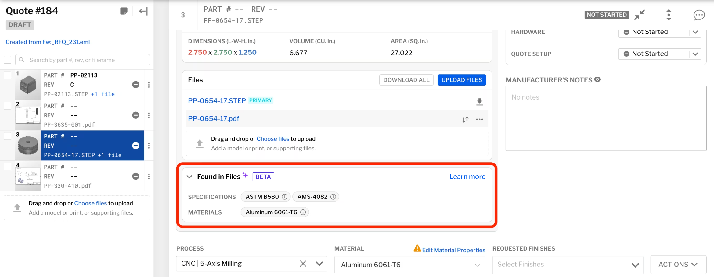Paperless Parts Knowledge Base