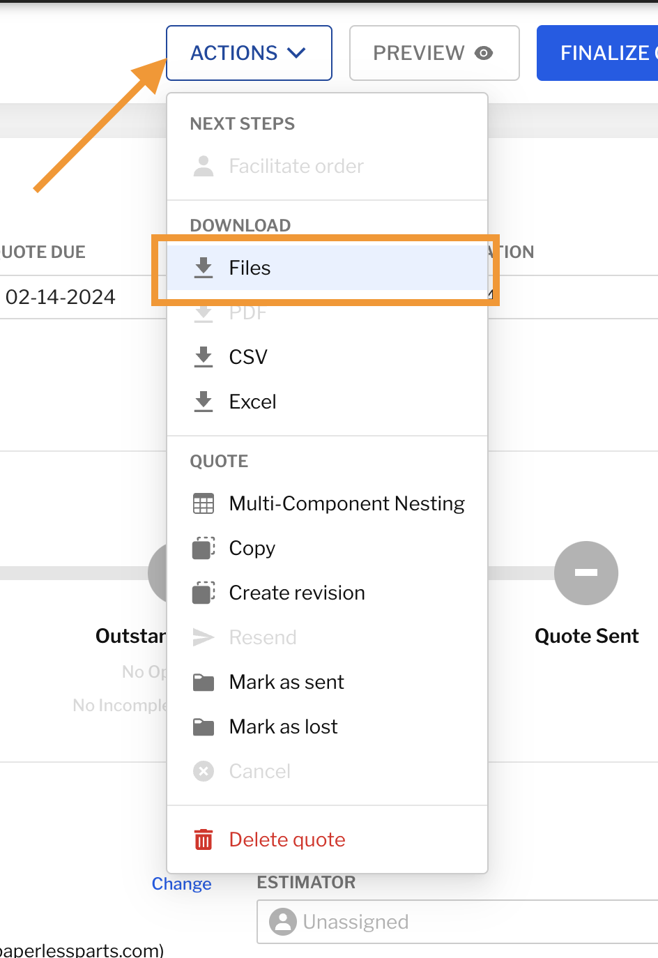 Quote Files and File Processing