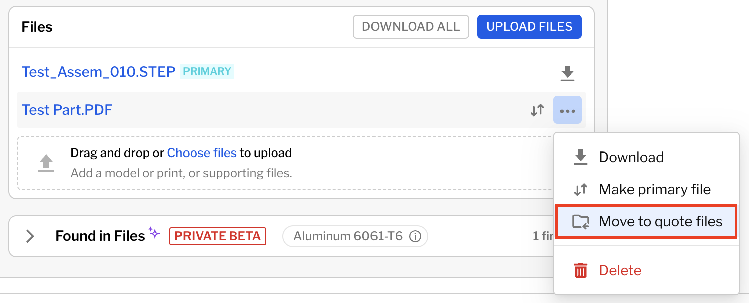 Setting up line items